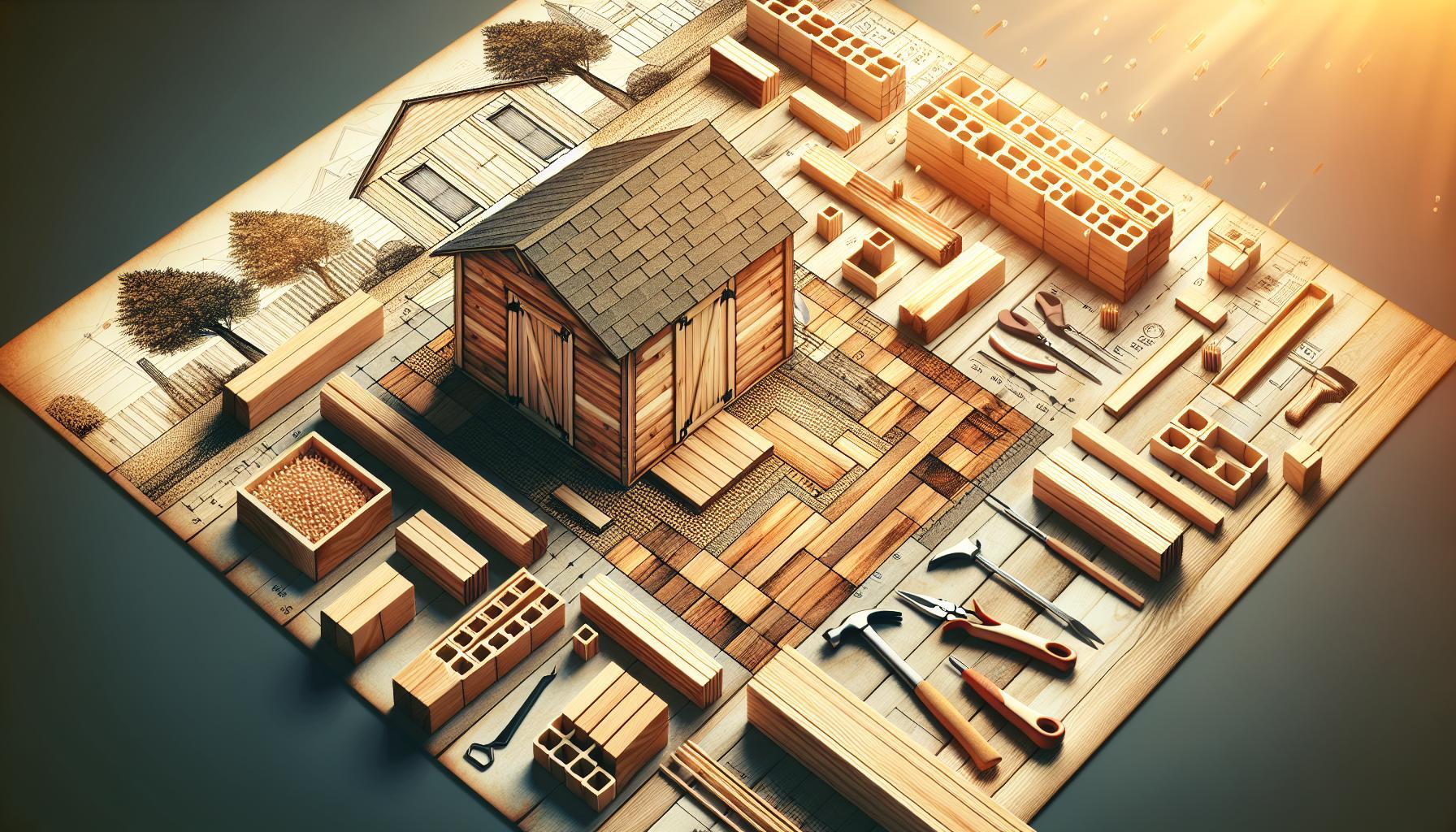 How To Build A Shed Base With Deck Blocks: Quick & Easy Foundation ...