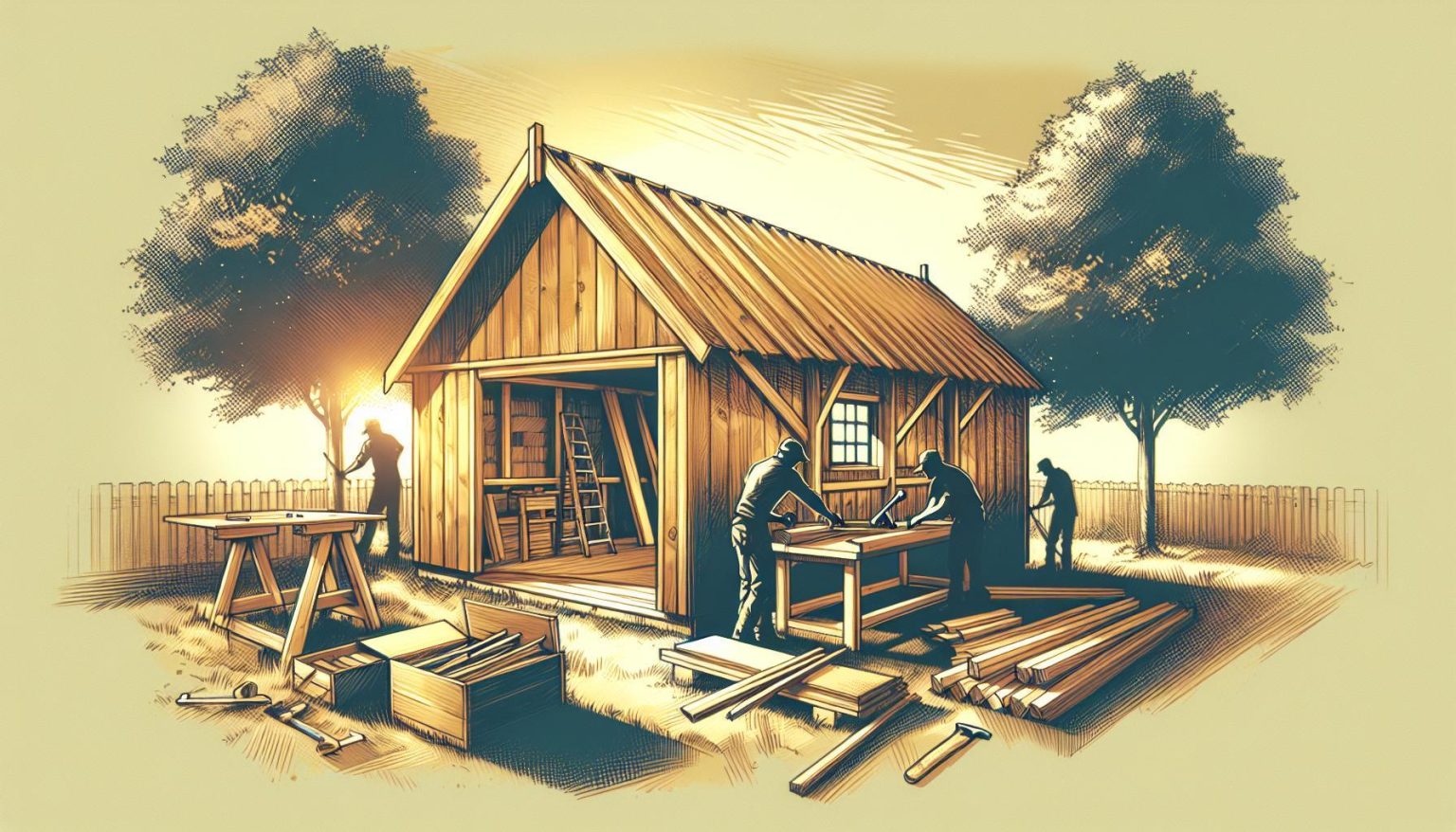 How To Build A Pent Shed: Single-Slope Roof Designs Made Simple » Shed ...