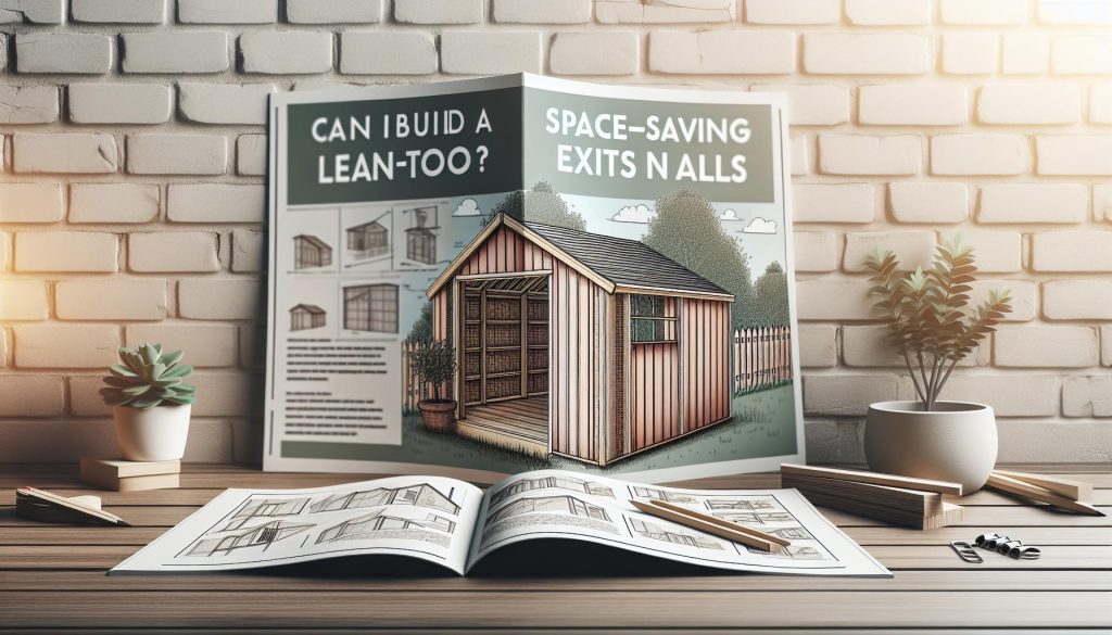 Can I Build A Lean-to Shed? Space-Saving Designs Against Existing Walls ...