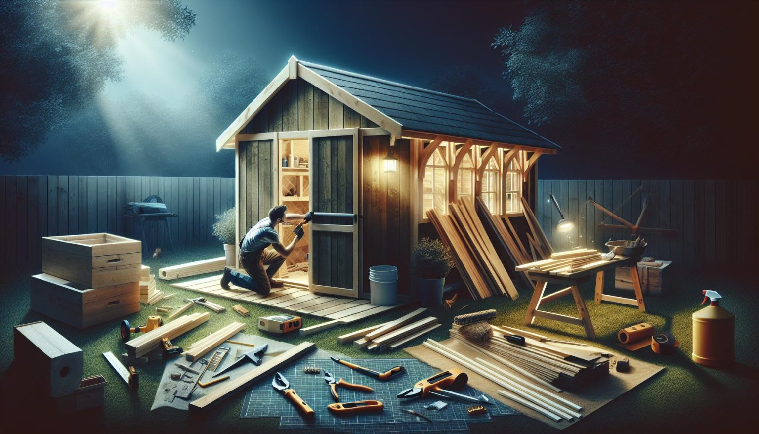How To Build An Attached Shed: Expand Your Home's Storage Easily » Shed ...