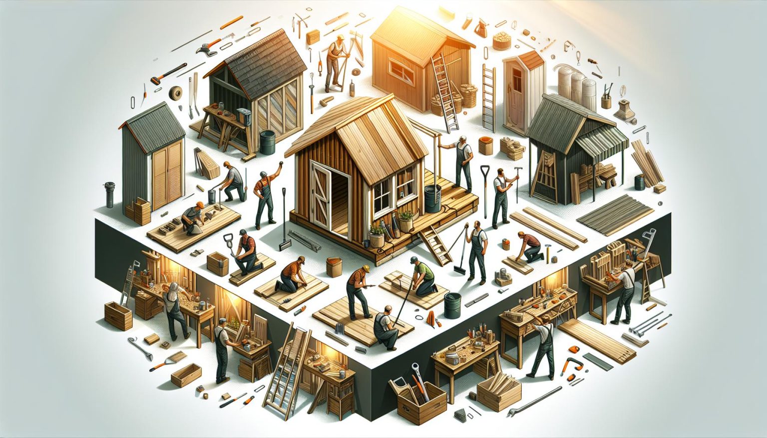 How Easy Is It To Build A Shed? Honest Assessment For Beginners » Shed ...